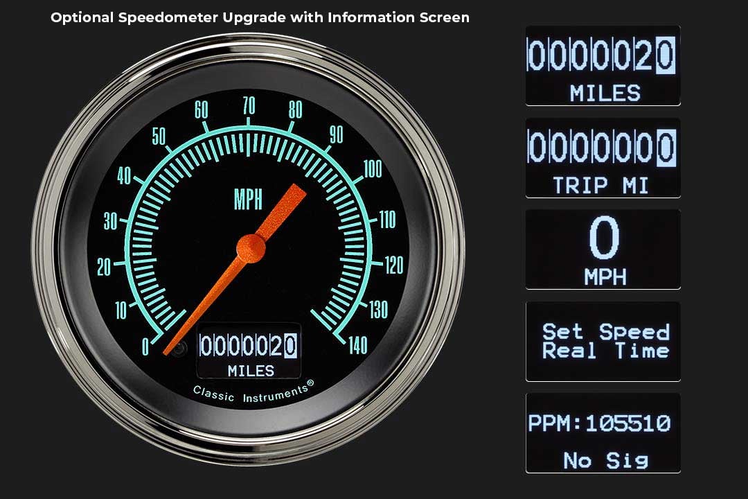 G STOCK 3IN SPEEDO/QUAD-GM | Classic Instruments | Billy'... – Billys ...