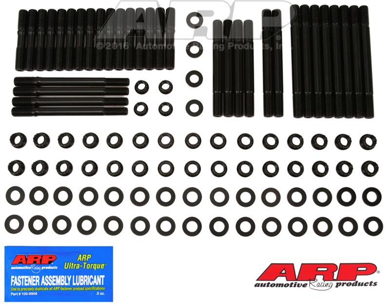 ARP SB Chevy 16. Rodeck alum blck. 12pt u/c studs HSK – Billys Speed Shop