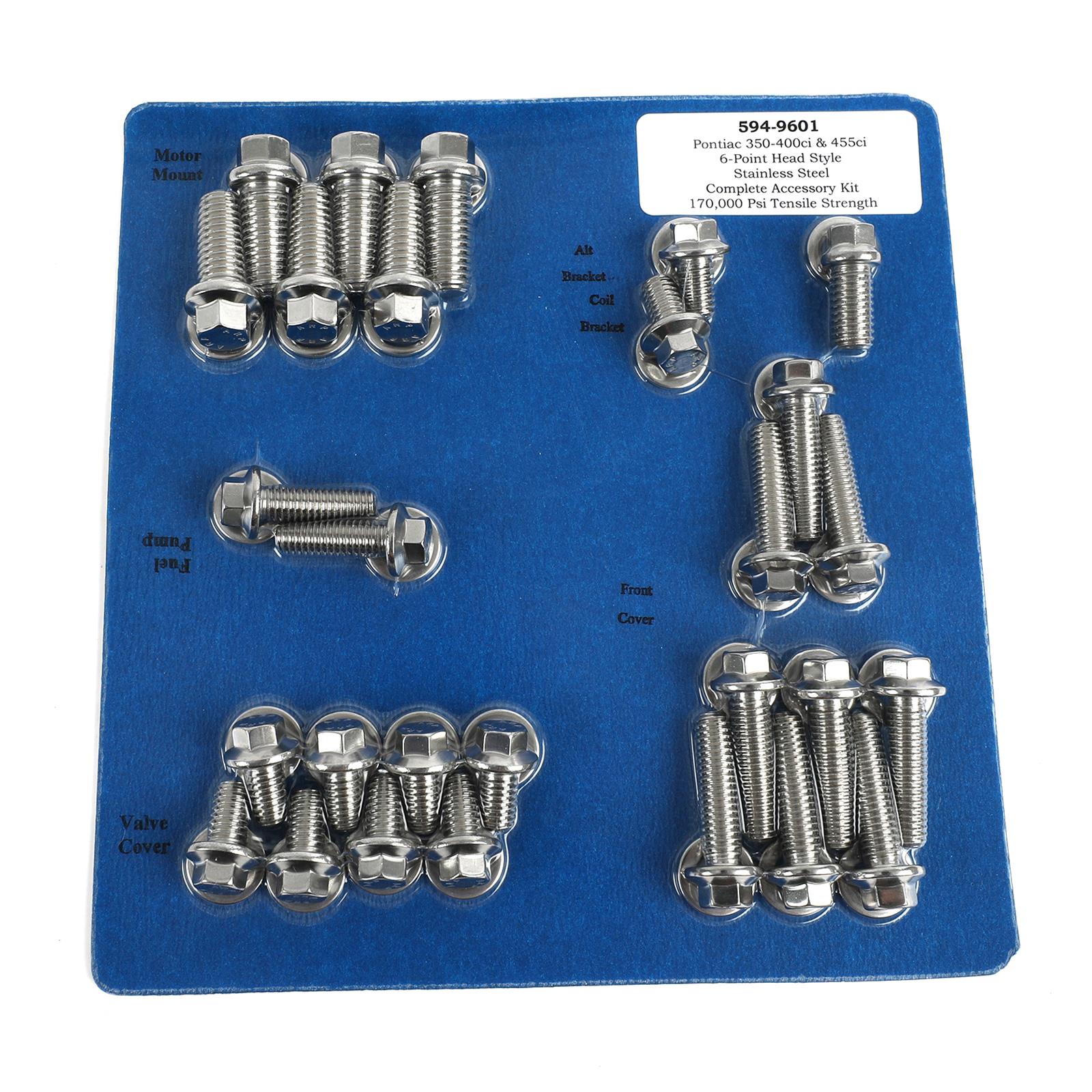 ARP SB Pontiac SS hex accessory kit – Billys Speed Shop